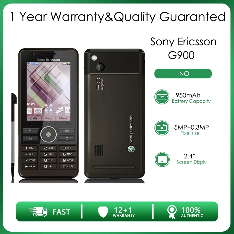 Sony-Ericsson-Jalou-G900-Refurbished-Original-Unlocked-160MB-RAM-5MP ...