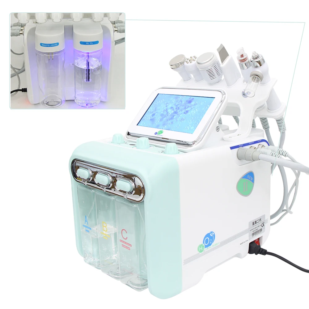 6 in 1 H2O2 Hydro facial Machine, Lifting Face, Deep Cleaning Device ...