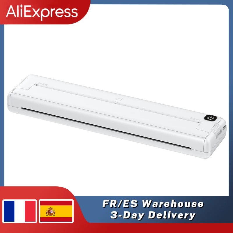 A4-Bluetooth-Printer-Portable-Inkless-Wireless-Printer-Continuous ...