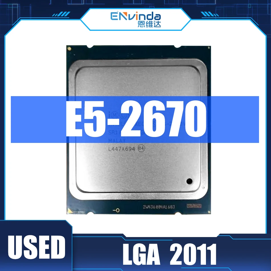 Processeur Intel Xeon E5 2670 2.6ghz, 20 Mo De Cache, 8.00 Gt/s Lga ...