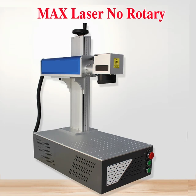 50W Raycus Fiber Laser Marking Machine Jewerly Metal Engraving Engraver ...