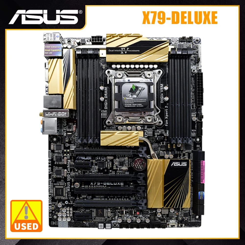 ASUS X79-DELUXE Kit Xeon X79 Motherboard 2011 V3 Motherboard Support ...