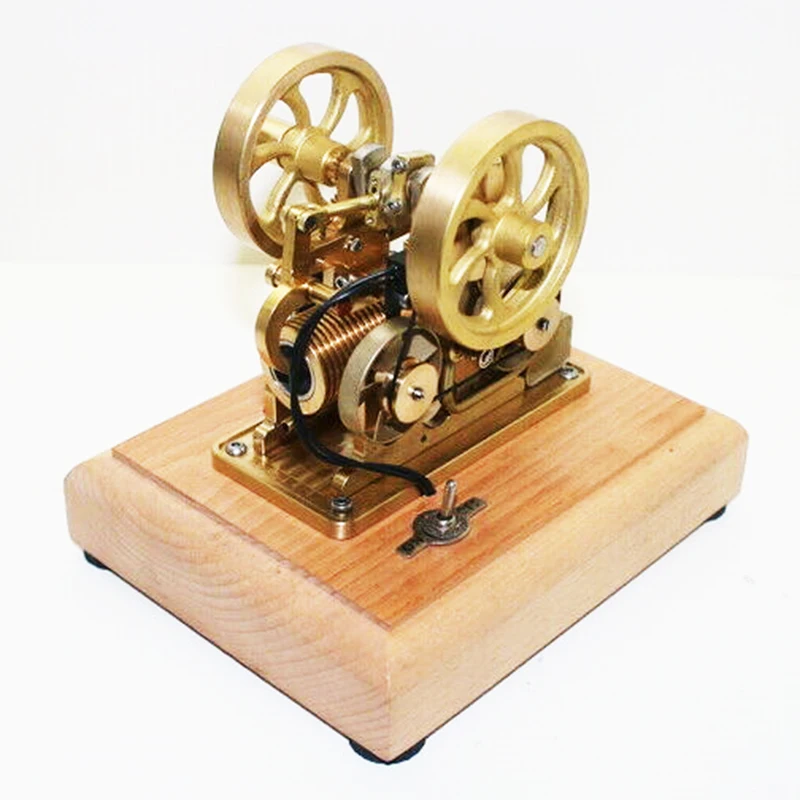 1-9CC-M14-Miniature-Water-Cooled-Engine-Model-with-Wooden-Base-Four ...