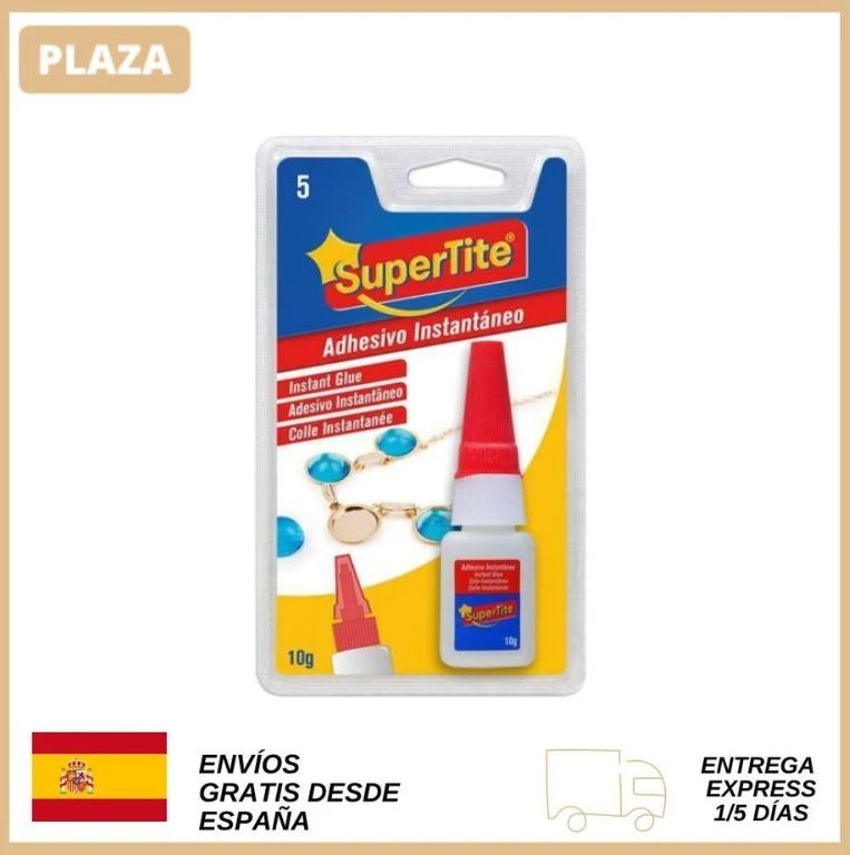 Pegamento SuperTite Adhesivo Instantáneo 10gr / (5) Envió Gratis ...