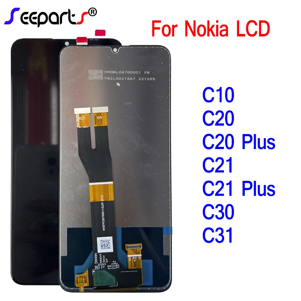 Tested-Well-Display-For-Nokia-C10-C20-C21-C30-C31-LCD-Display-Touch ...