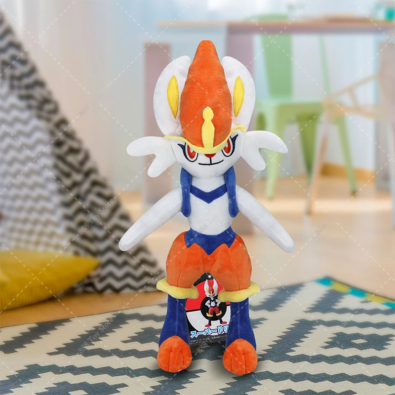 New-Arrival-Pokemon-Cinderace-Dolls-Toy-Anime-Cartoon-Cinderace-Soft ...