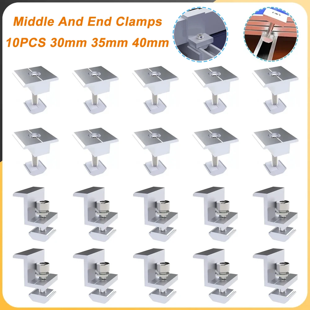 Solar-Panel-Adjustable-Bracket-Clamps-PV-Bracket-Mounting-Clip-Solar ...