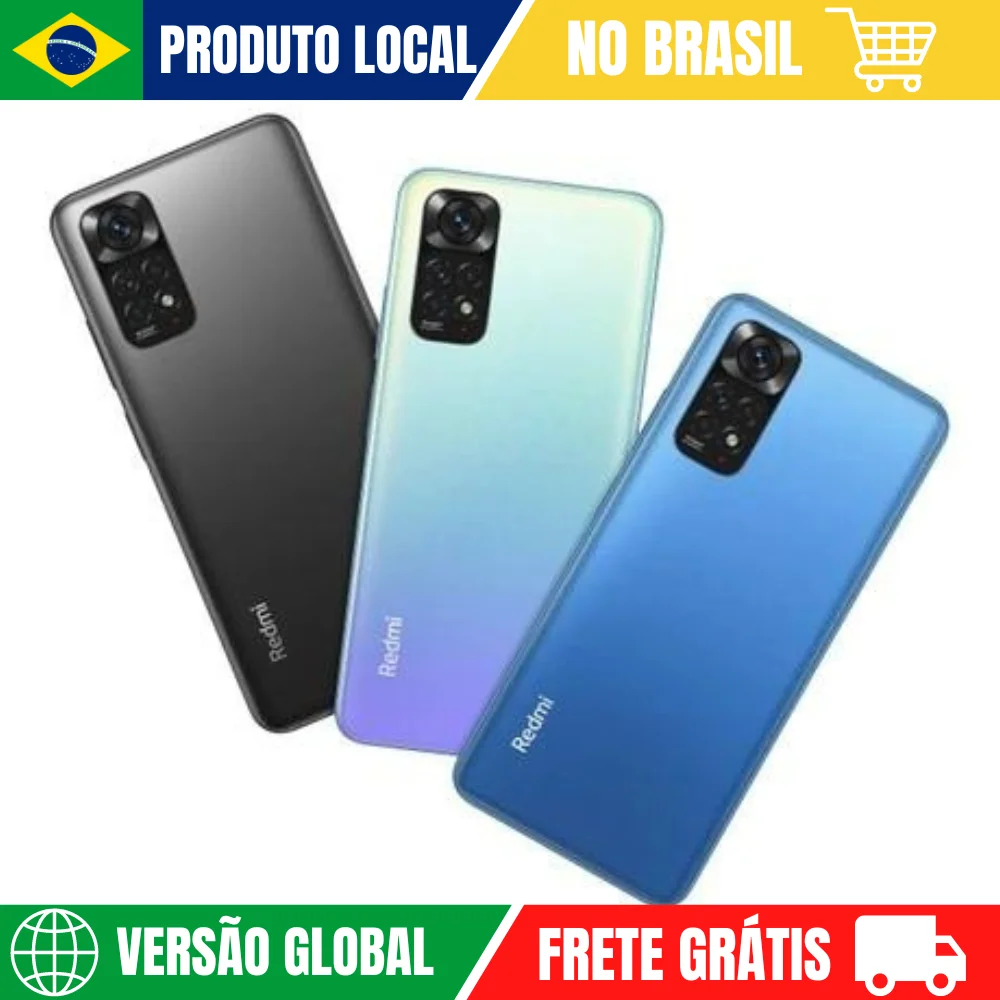 Xiaomi Redmi Note 11 (Snapdragon) Dual SIM 128GB 4GB RAM Versão Global