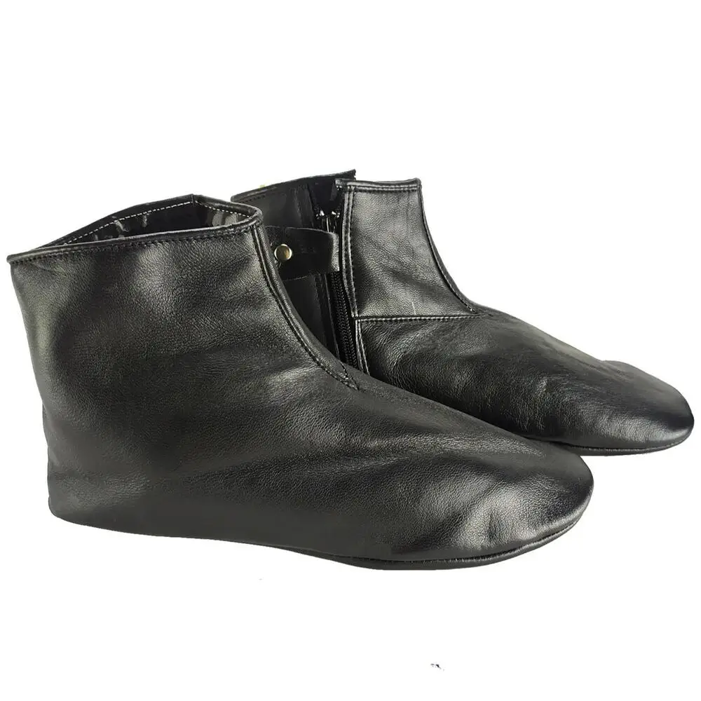 Calcetines-de-cuero-de-oveja-hechos-a-mano-para-hombres-y-mujeres-Khuff ...