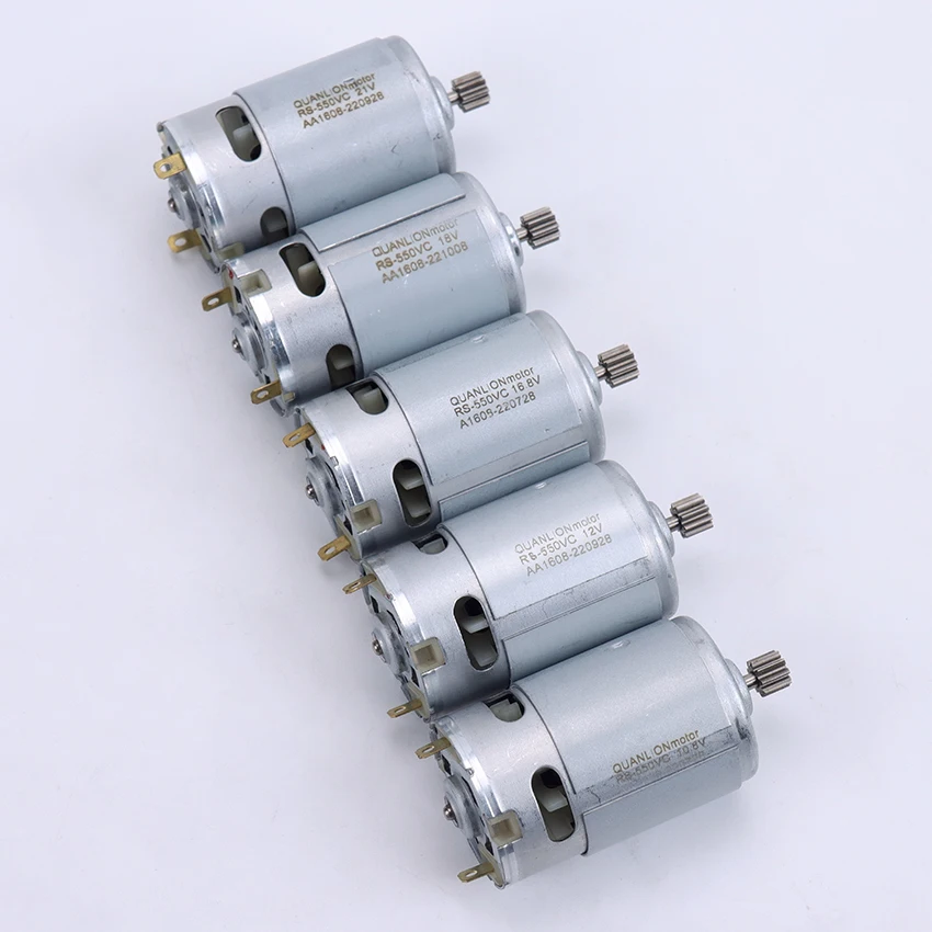 1PC DC RS550 Motor 9/12 Dentes Substituir Para BOSCH Chave De Fenda Sem ...