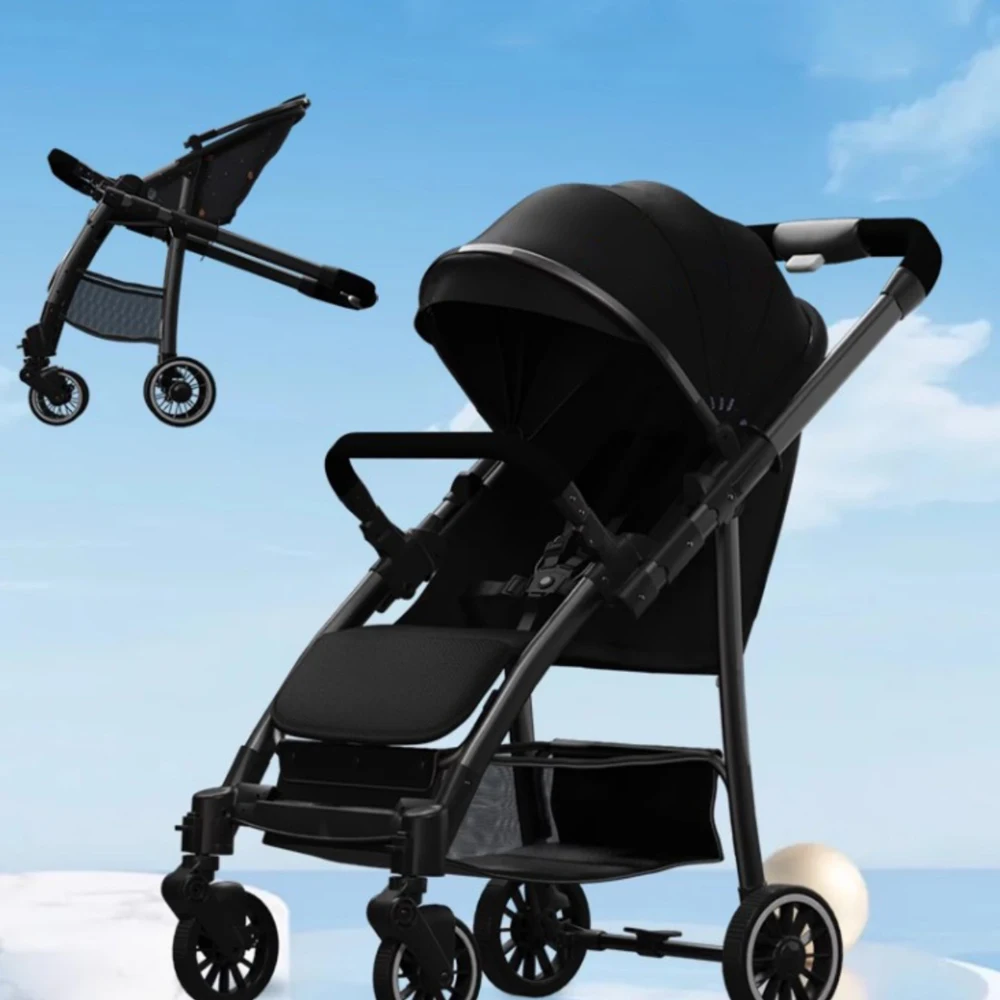 Baby-Stroller-3in1-Newborn-Baby-Carriage-Lightweight-Newbaby-Car-Fold ...