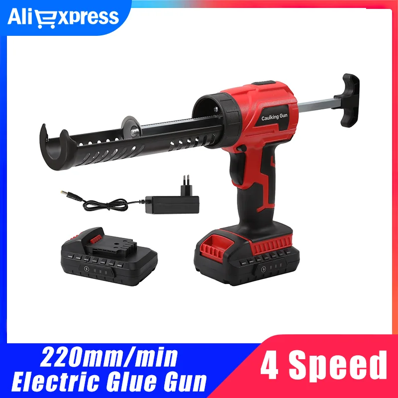 20V-Cordless-Caulking-Gun-4-Speed-Adjustable-Electric-With-2000mAh ...