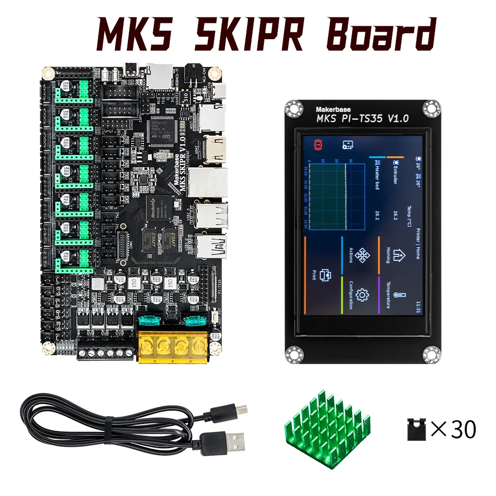 Makerbase MKS SKIPR Board con Quad core 64bits SOC STM32F407VET6 ...