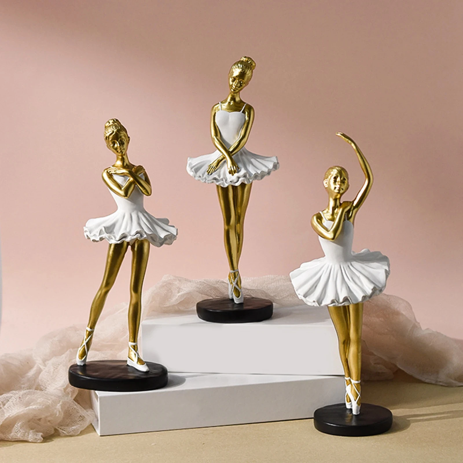Ballerina-Statue-Figurine-Ballet-Dancer-Sculpture-Nordic-Elegant ...