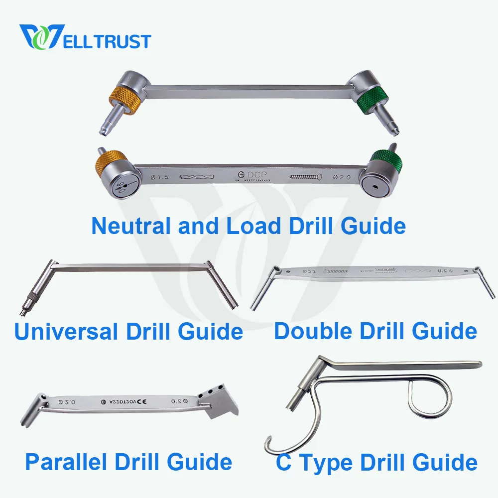 Orthopedic-Double-ended-Drill-Guide-Attachment-Veterinary-Drill-Bit ...