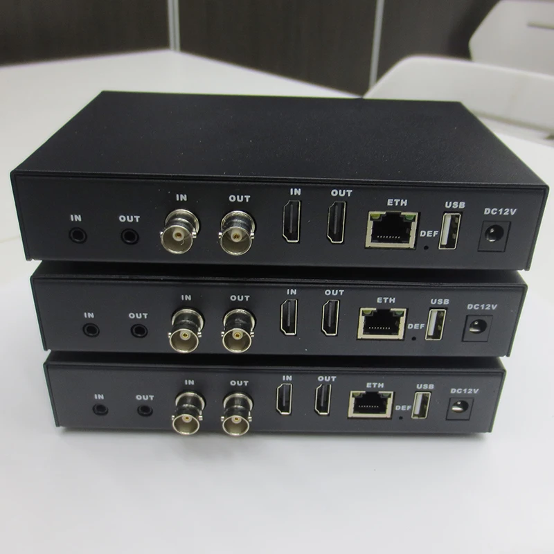 IP NDI H265 H264 HDMI SDI HLS için Dibview Video HTTP UDP Streaming ...