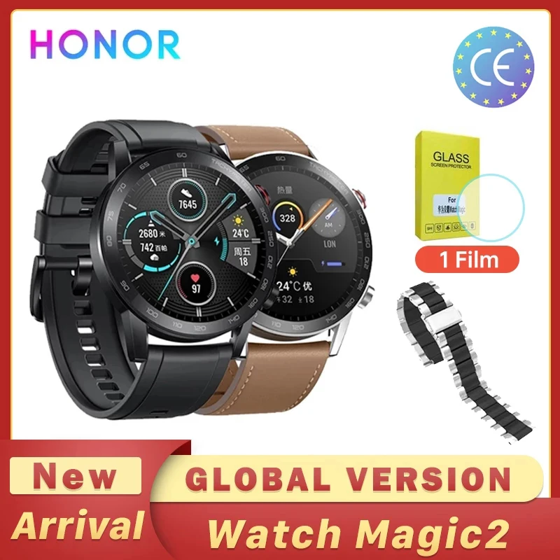 Honor Magic 2 Smartwatch 46mm Large Screen 14 Days Life Bluetooth 5.1 ...
