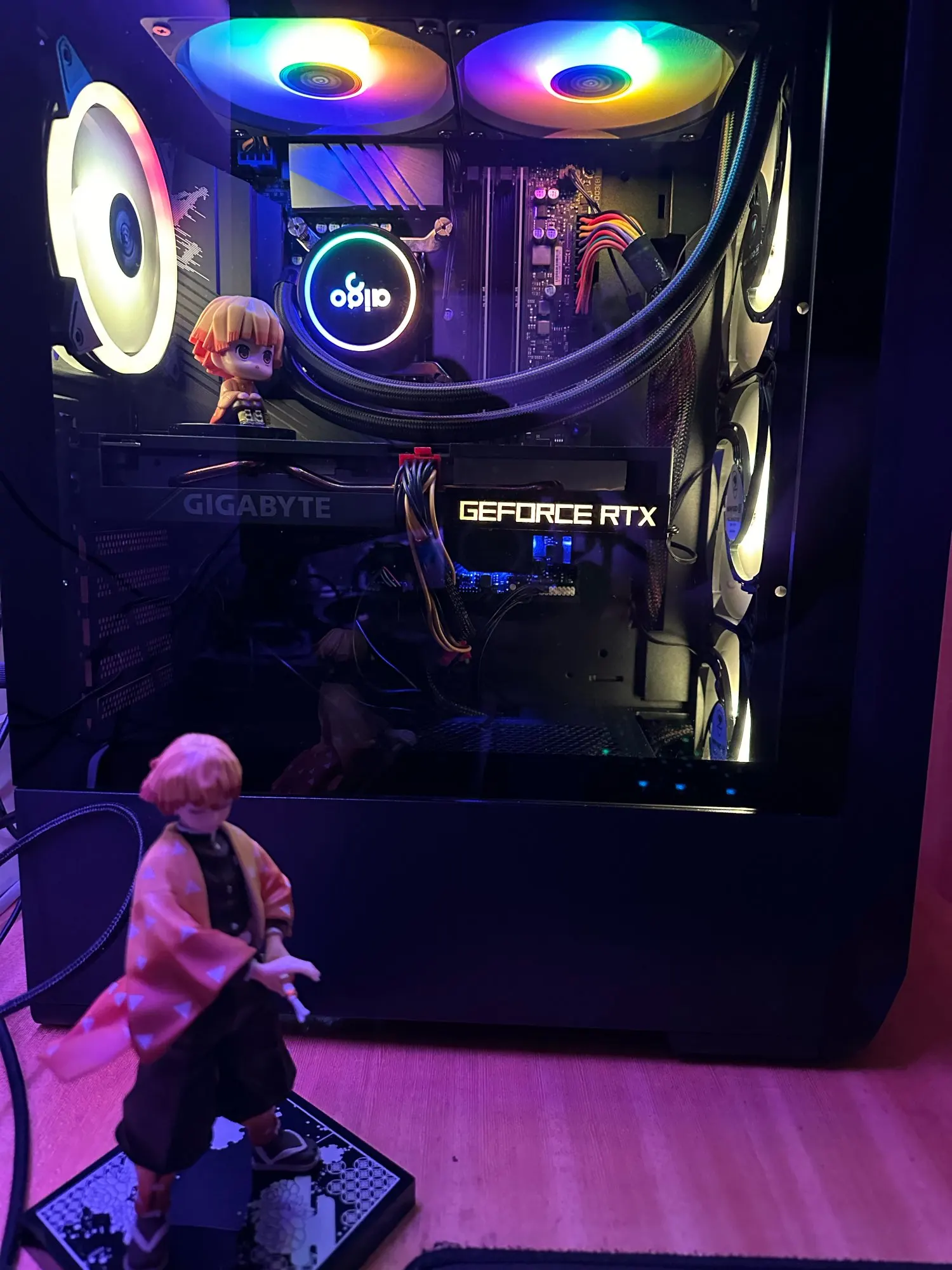 FREEZEMOD Graphics Card Side Panel RGB RTX GTX GeForce GPU Modify 5V ...