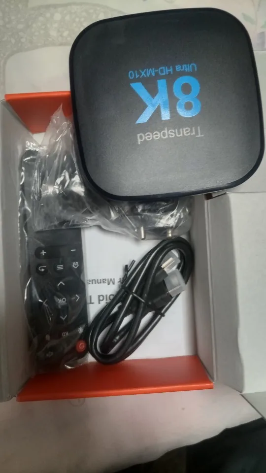 Transpeed Android 13 TV Box ATV Dual Wifi With TV Apps 8K Video BT5.0+ RK3528 4K 3D Voice Media ...