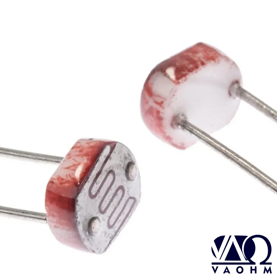 LDR Assortment BGTXINGI 175-Piece Photoresistor Assortment Kit – 7 Values Of 5mm Light-Dependent ...