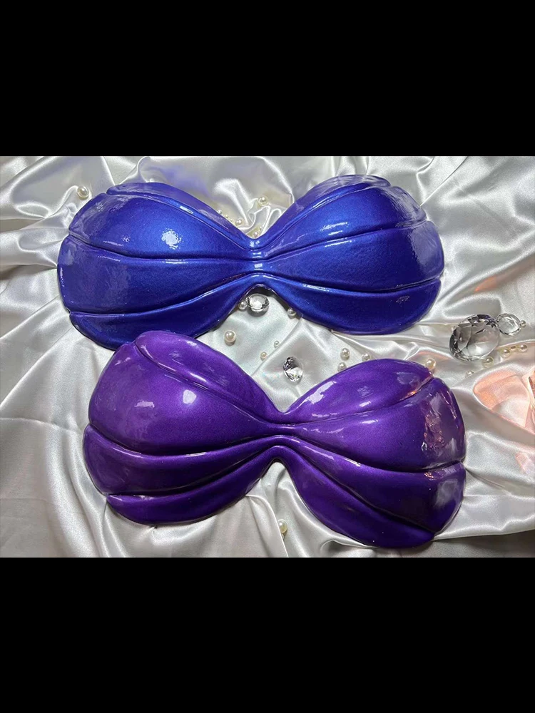 Mermaid-Silicone-Shell-Bra-Style-4-Little-Mermaid-Top-Costume-Swimwear ...