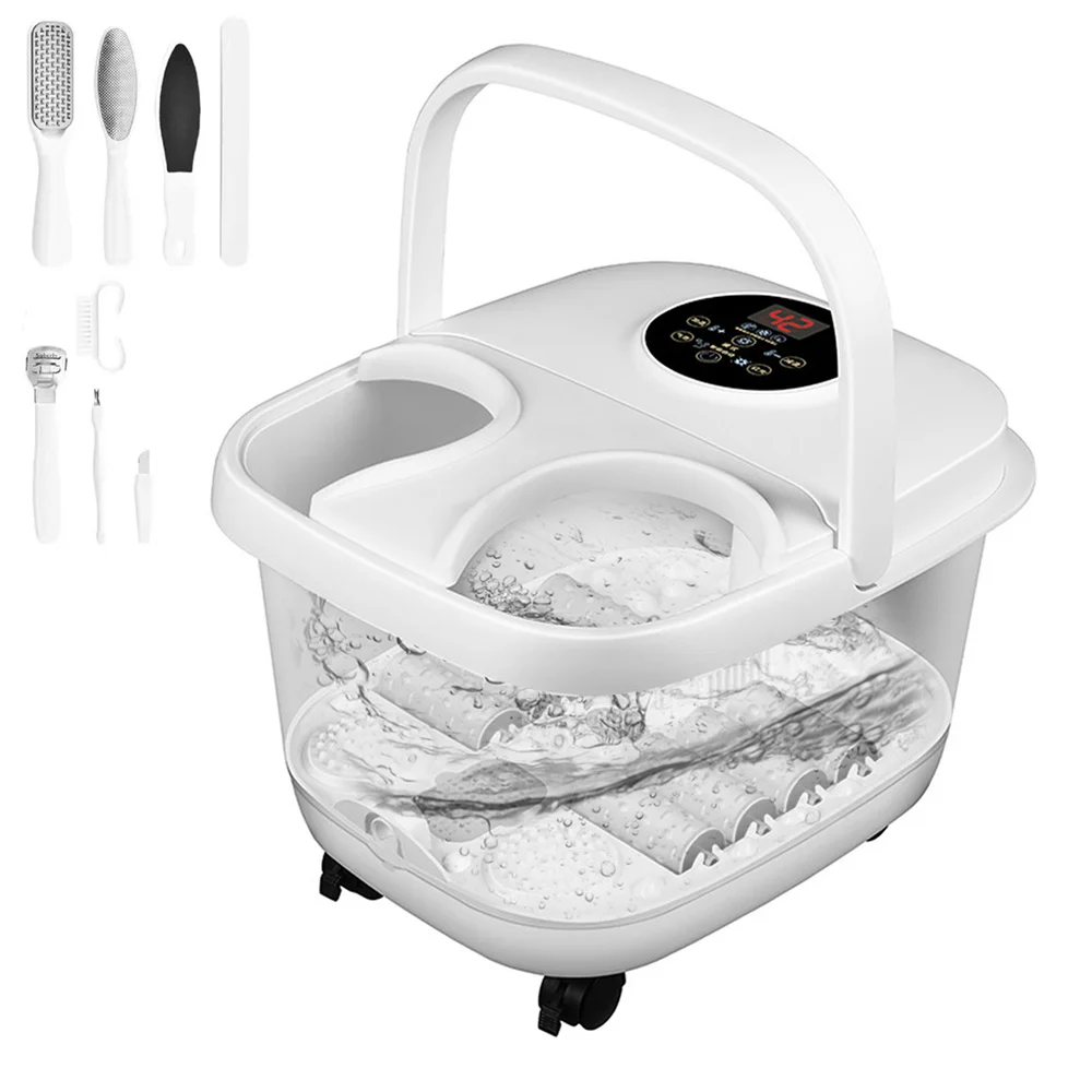 Automatic Heating Massage Foot Bath Barrel Footbath Electric Household ...