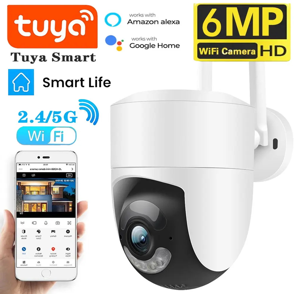 Tuya-6MP-IP-Camera-2-4G-5G-Dual-Band-WiFi-Home-Security-Cameras-Outdoor ...