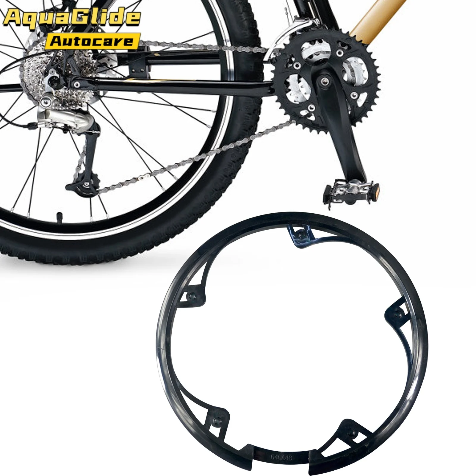 Round Bike Chain Wheel Protector Guard for BMX Bicycle Chainring ...