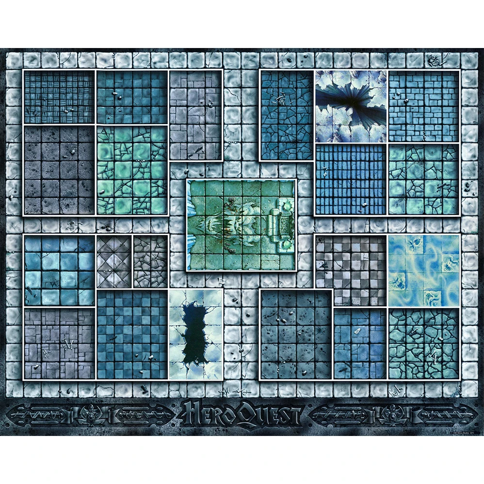 Custom-Big-Battle-Game-Mat-815x650mm-Tabletop-HeroQuest-25th ...