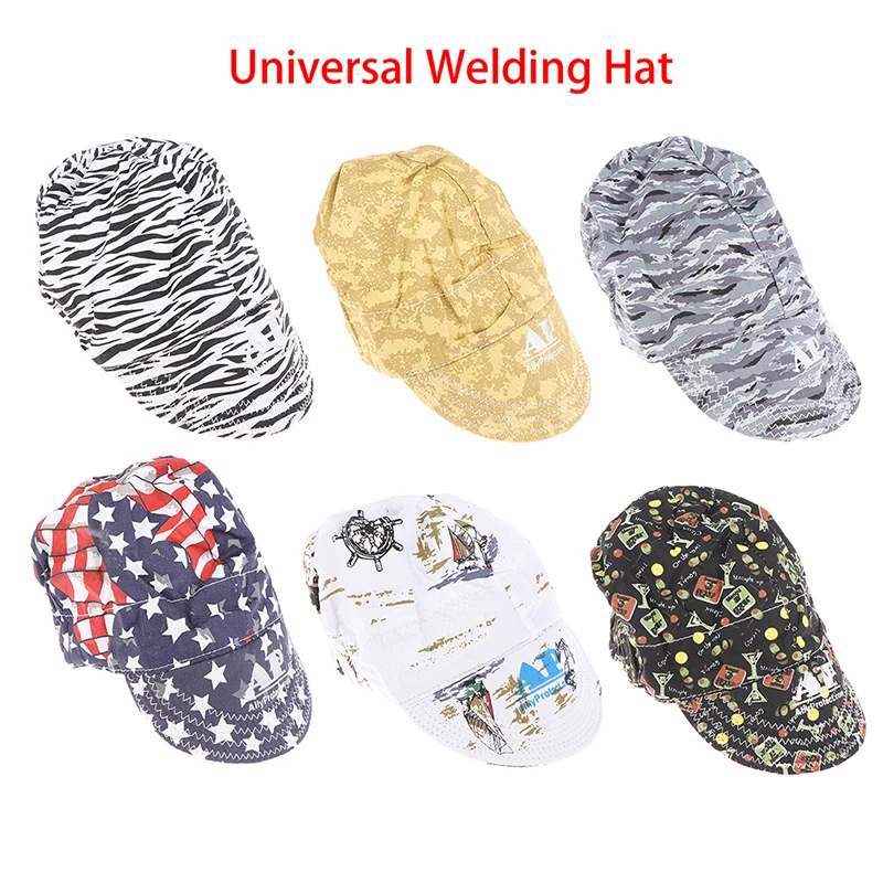 Elastic-Welding-Hat-Sweat-Absorption-Welders-Welding-Protective-Hat-Cap ...