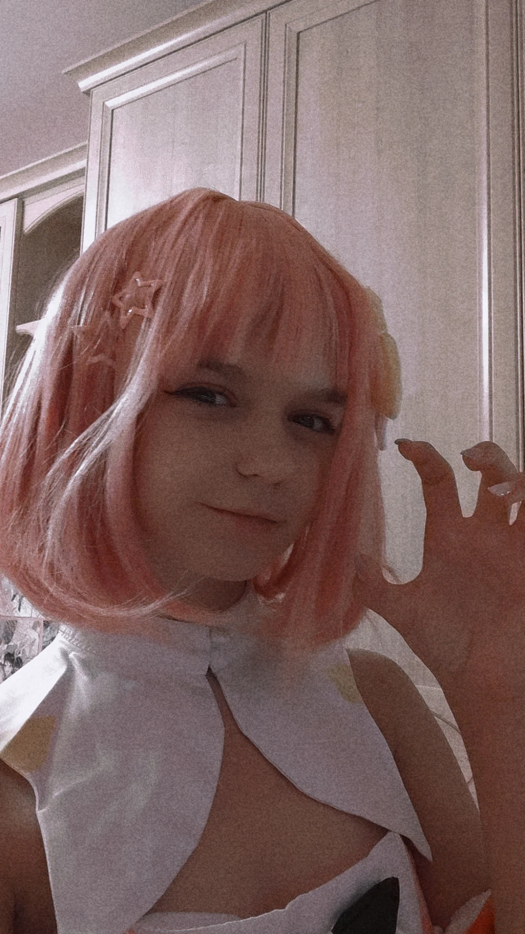 DokiDoki Project Sekai Colorful Stage! Cosplay Cosplay Wig Short Pink ...