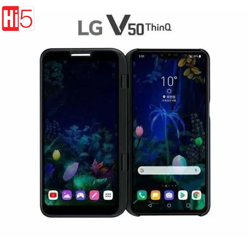 Original LG V50 V500N ThinQ 6,4 Polegadas 6GB RAM 128GB ROM 16MP Câmera Traseira Tripla ...
