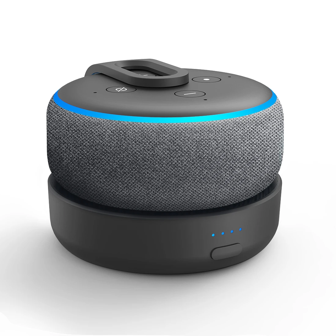 Ggmm original alexa eco dot 3 base de bateria para amazon alexa base ...