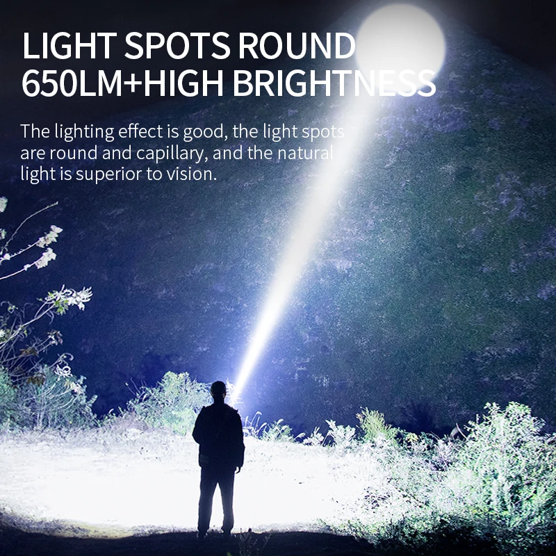 Legjobb Superfire A3 Cree Xml2 Led Zseblámpa Vízálló Usb-C Töltés Edc ...