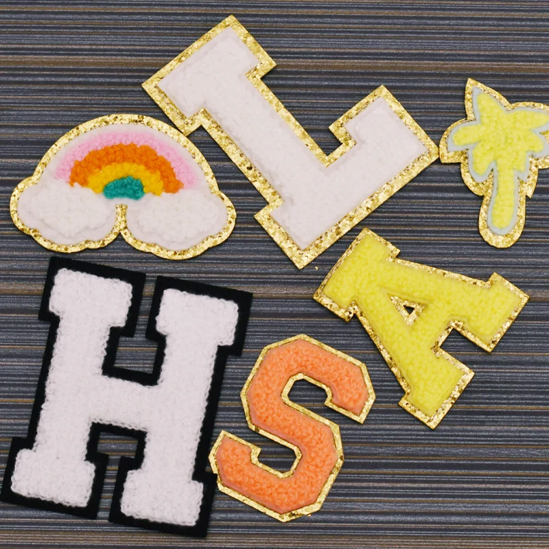 26-pieces-Chenille-Letter-Patches-8-6-5cm-Clothing-Embroidered-Towel ...