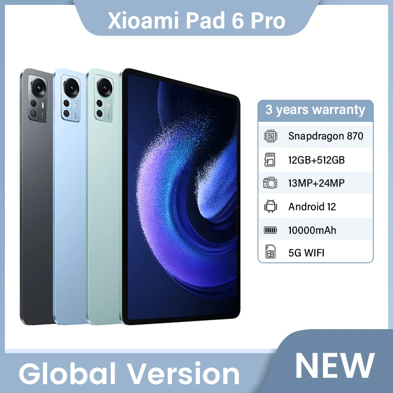 Tableta-Pad-6-Pro-Snapdragon-870-de-11-pulgadas-Tablet-con-Android-12 ...