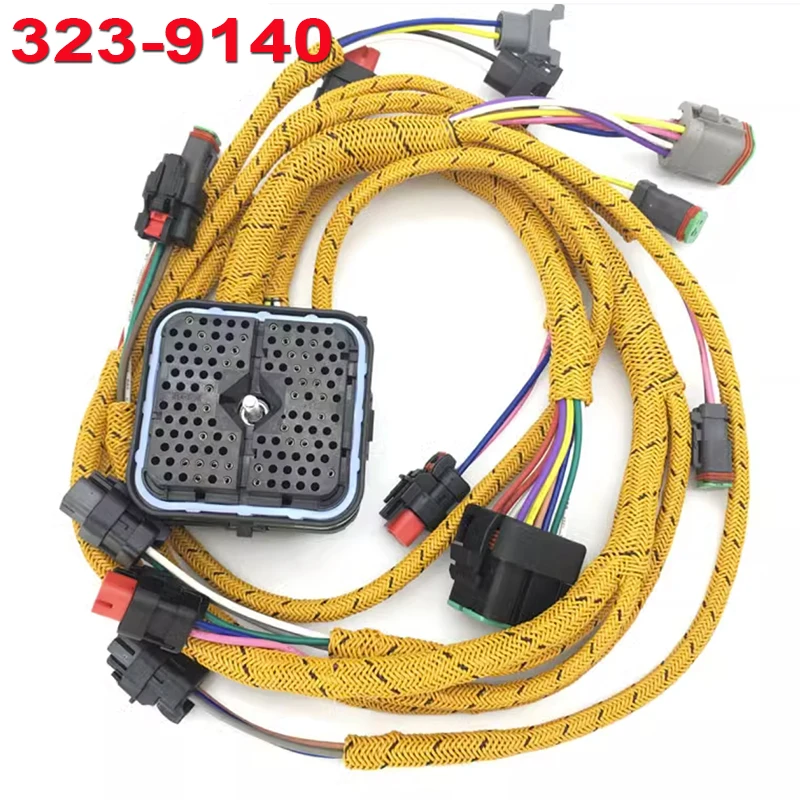 Excavator-C9-Engine-Wiring-Harness-323-9140-3239140-For-Caterpillar ...