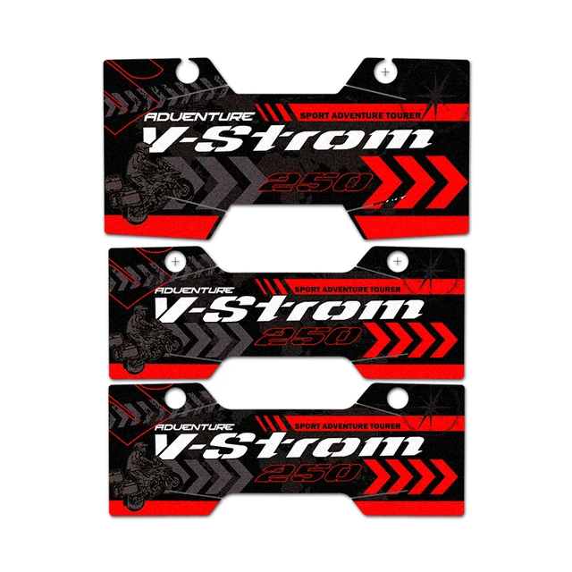 3M Motorcycle Side Box Sticker Pads Tail Luggage Case Pannier Decal ...