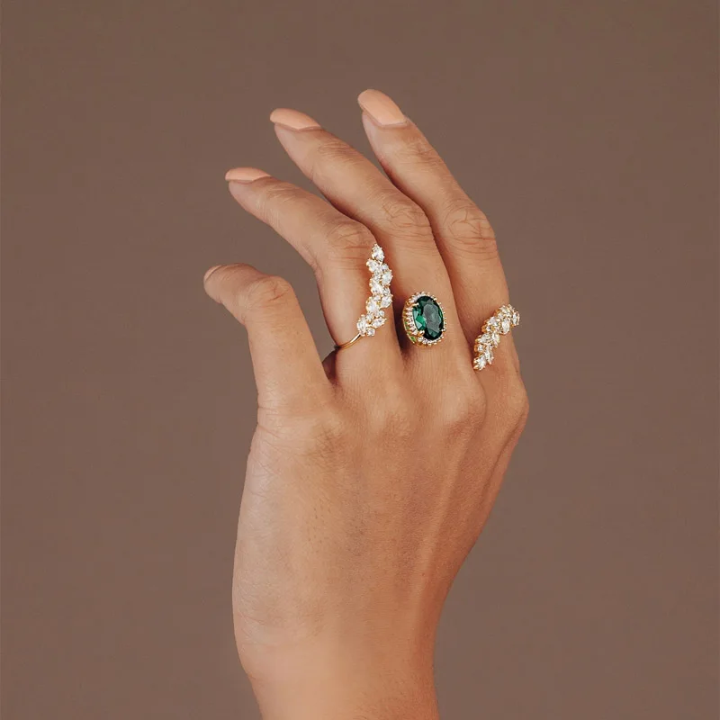 Stonefans-Fashion-Zircon-Green-Crystal-Oval-Rings-for-Women-Jewelry ...