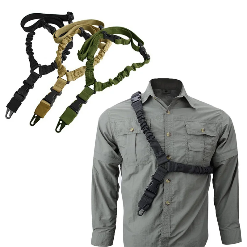 Shot-Gun-Belt-Hunting-Accessories-Single-Point-Sling-Shoulder-Strap ...