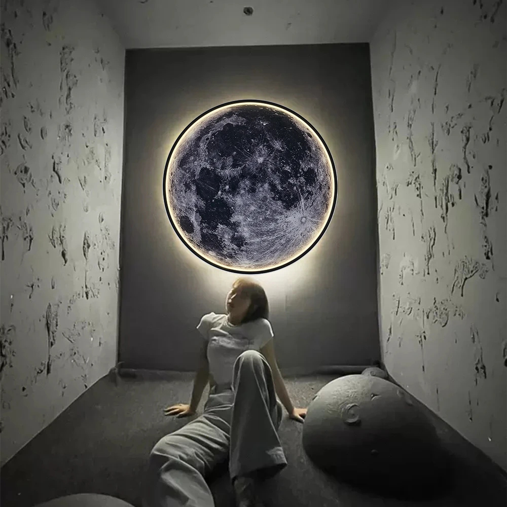 Household-LED-Moon-Wall-Light-Three-Colors-Lamp-Modern-Style-Ceiling ...