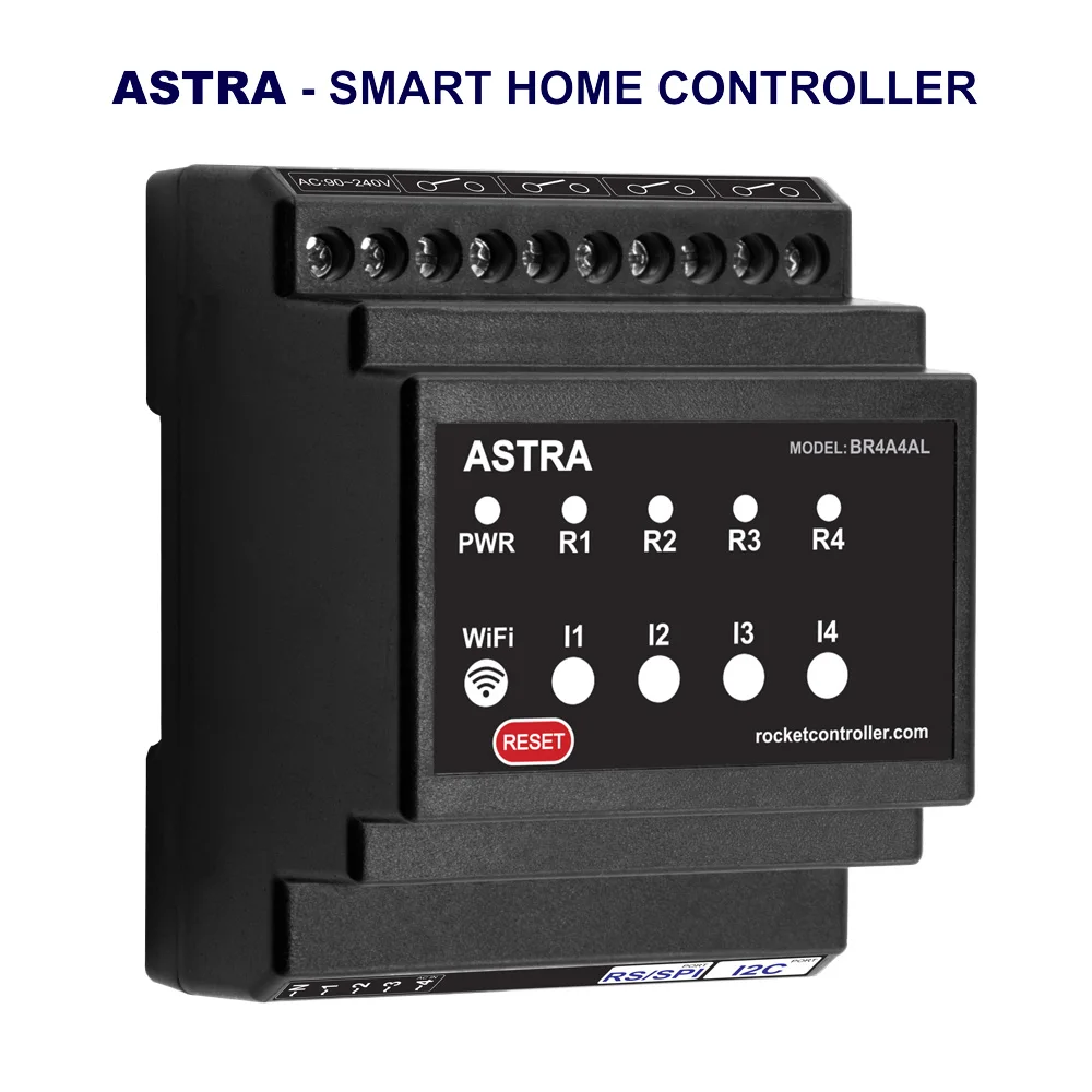 Basic Smart Home controller. WiFi, Bluetooth. Input/Output. TASMOTA ...