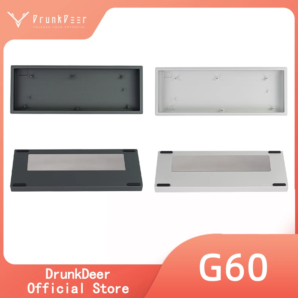DrunkDeer-G60-Aluminum-CNC-Case-for-60-Gaming-Rapid-Trigger-Keyboard-DIY-Keyboard-Case-Only ...