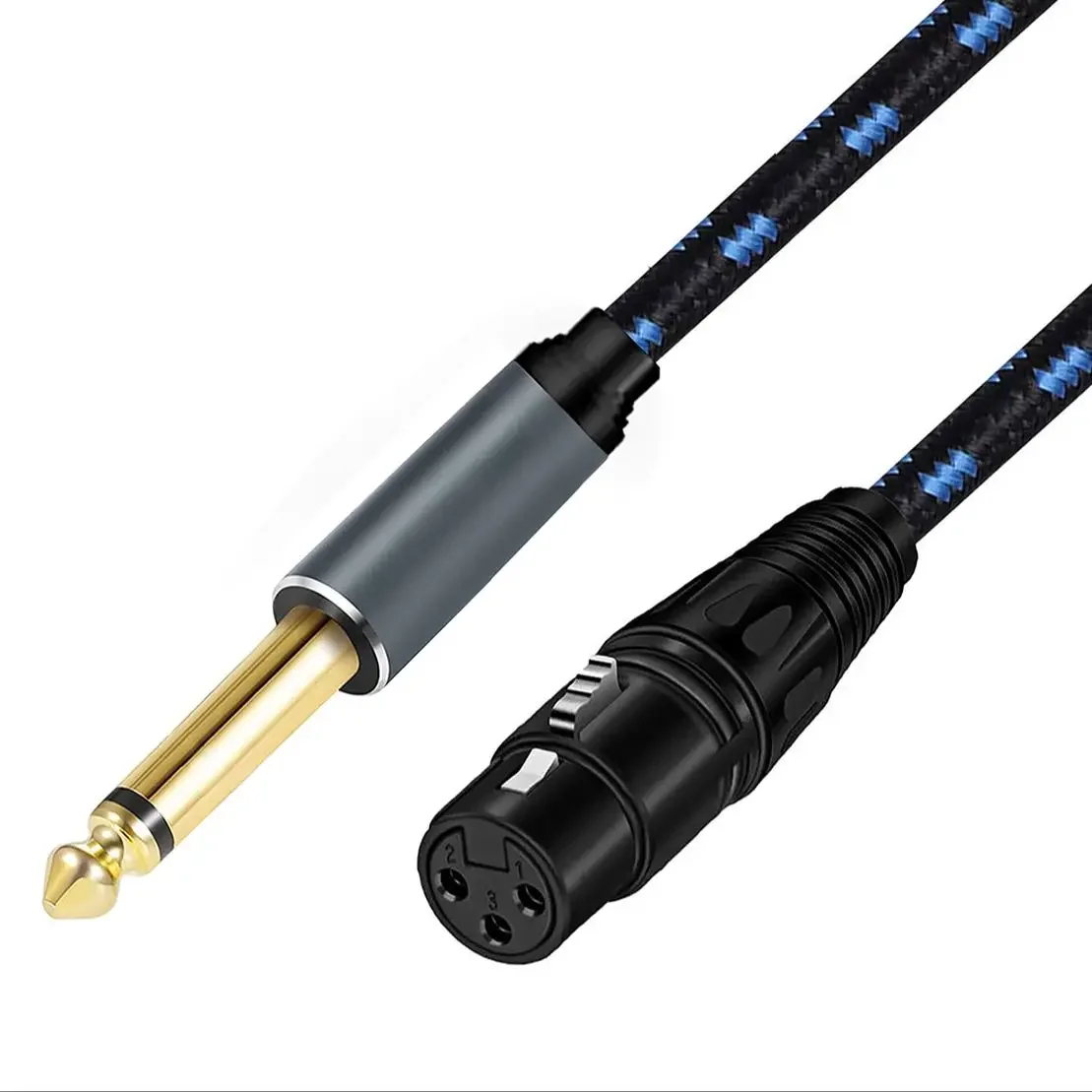 AUX-Microphone-Cable-6-5mm-to-XLR-Female-Audio-Cable-For-Microphone ...