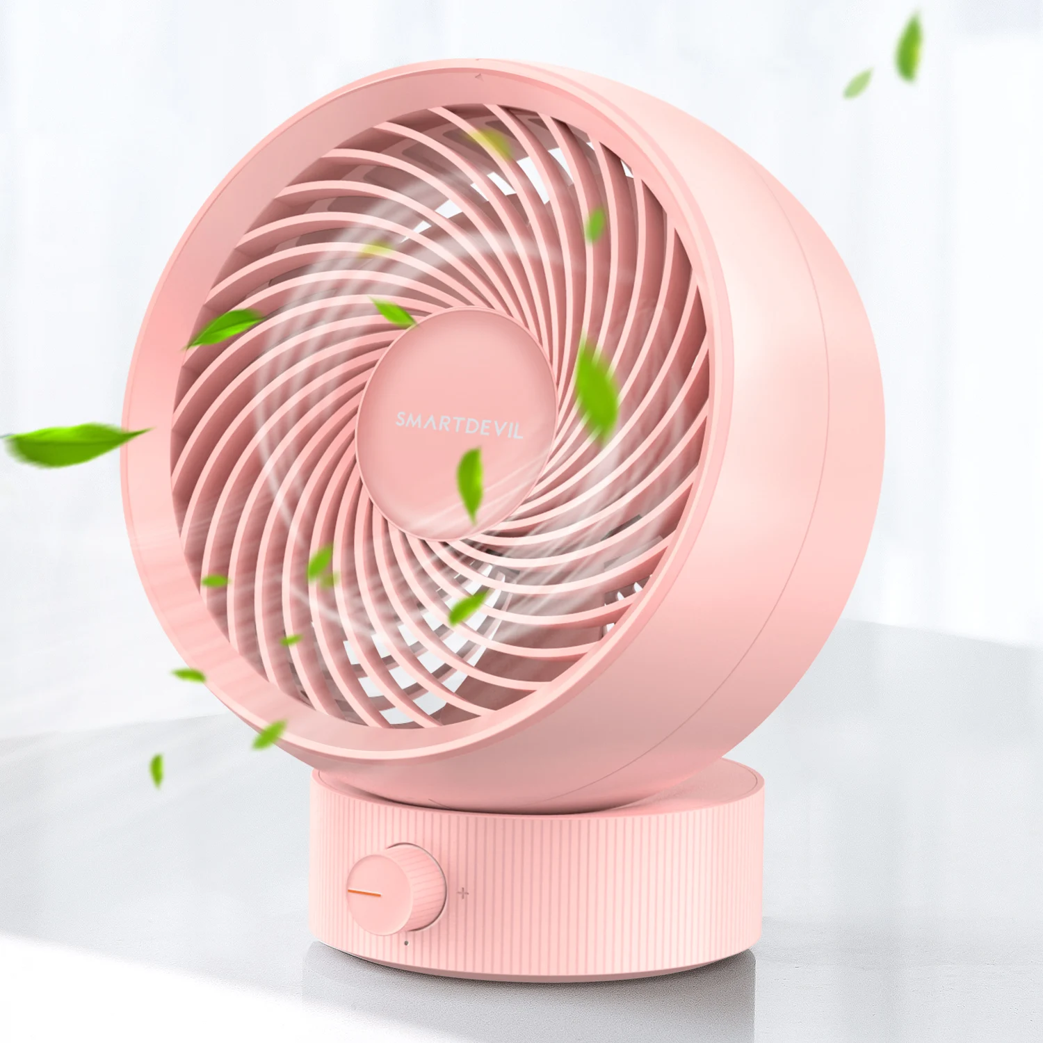 SmartDevil-USB-Desk-Fan-Small-Personal-Desktop-Table-Fan-Quiet ...
