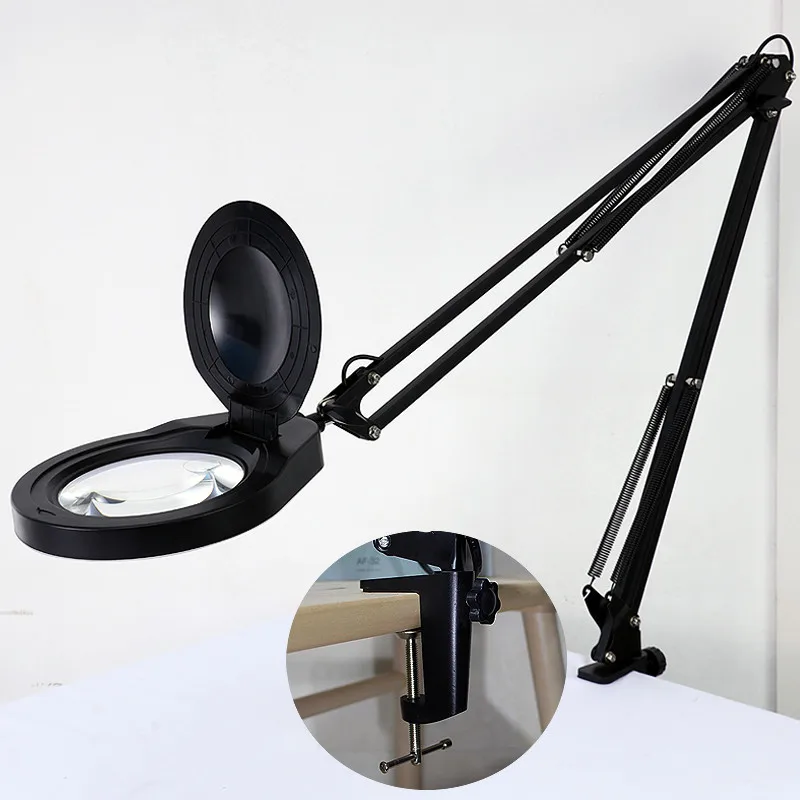 New-arrival-10X-Illuminated-Magnifier-80-LED-Magnifying-Glass-for ...