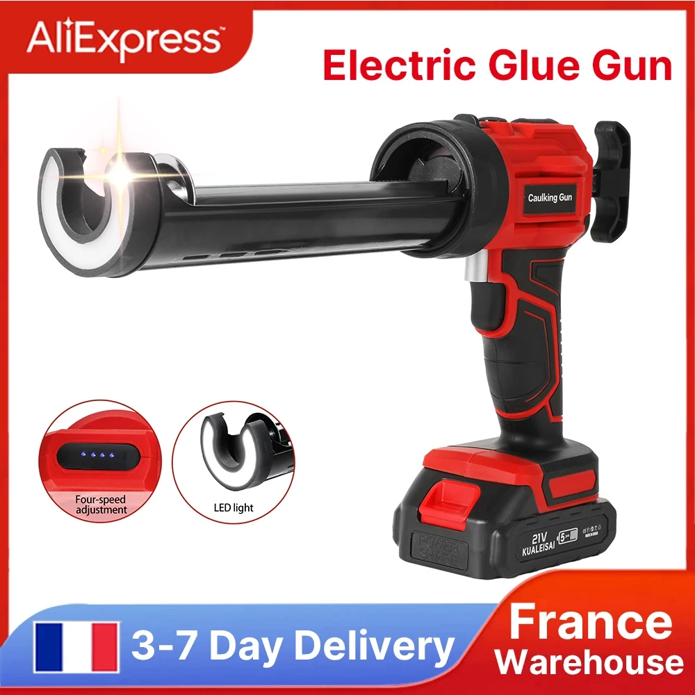 Electric-Caulking-Gun-for-Makita-18V-Battery-Cement-Glass-Adhesive-Glue ...