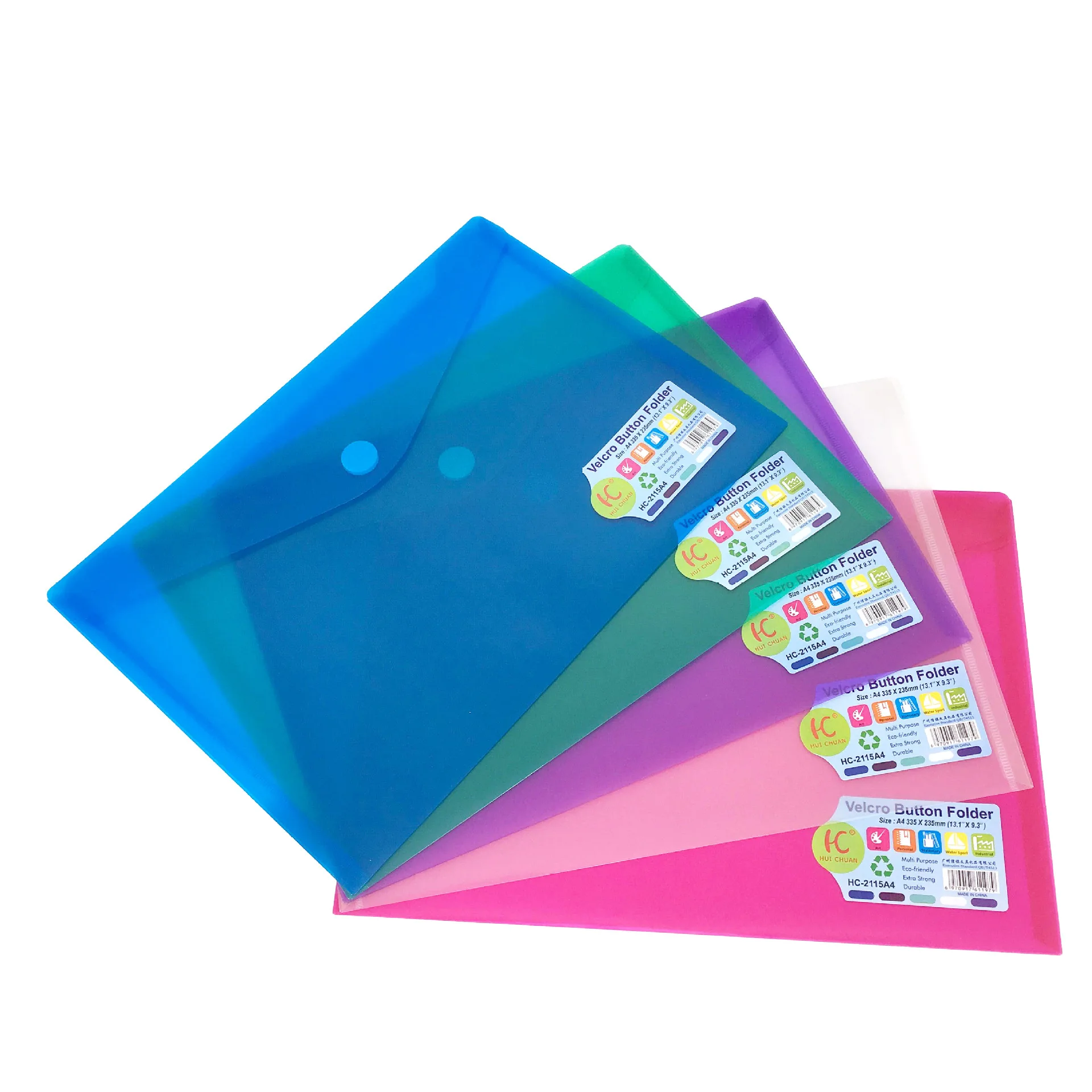 Clear Plastic File Folders