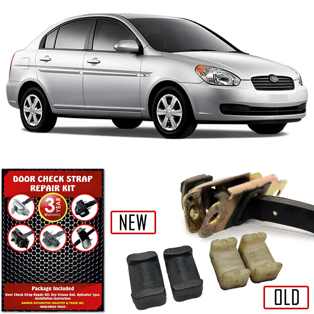 Door Check Strap (Check Assy) Repair Kit For Hyundai Accent Era Verna ...