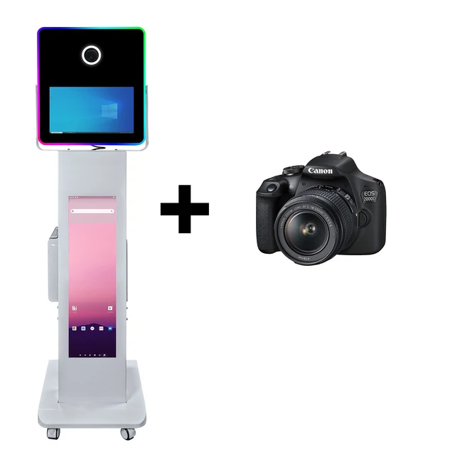 Magic Mirror Photo Booth for DSLR Camera with 15.6inch Touch Screen ...